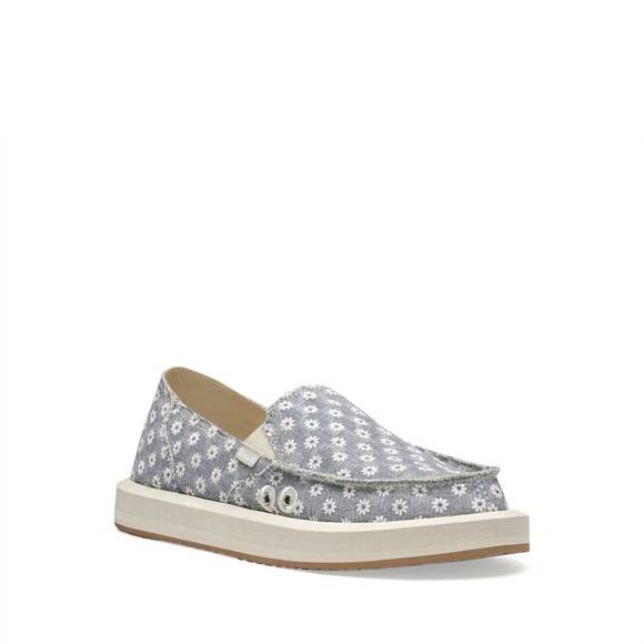 Sanuk | Shoes | New Sanuk Donna St Daisy Slip On In White Daisy | Poshmark